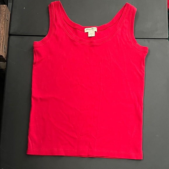 Eddie Bauer | Tops | Eddie Bauer Bright Red Tank Top | Poshmark
